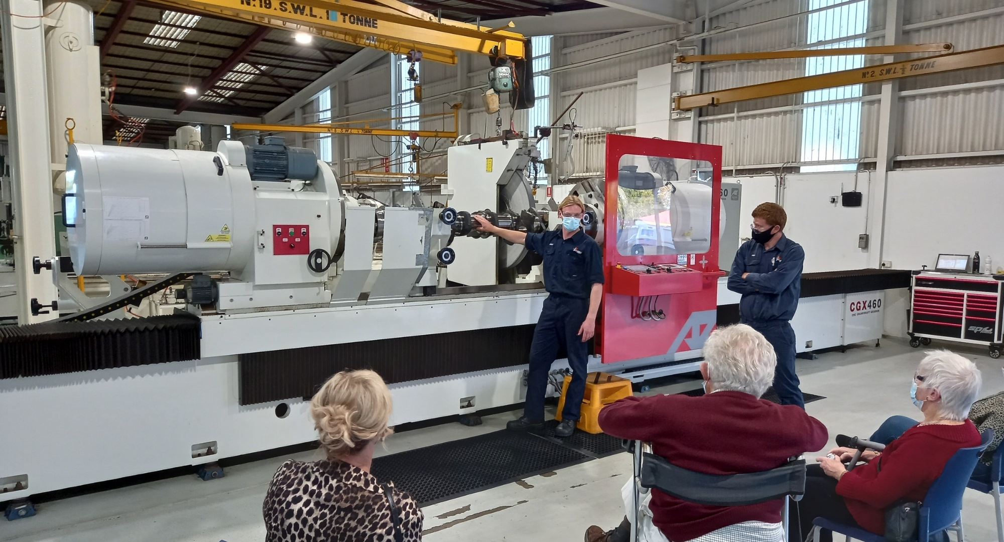 Rotary Tour of Teterin a Great Success | Teterin Engineering