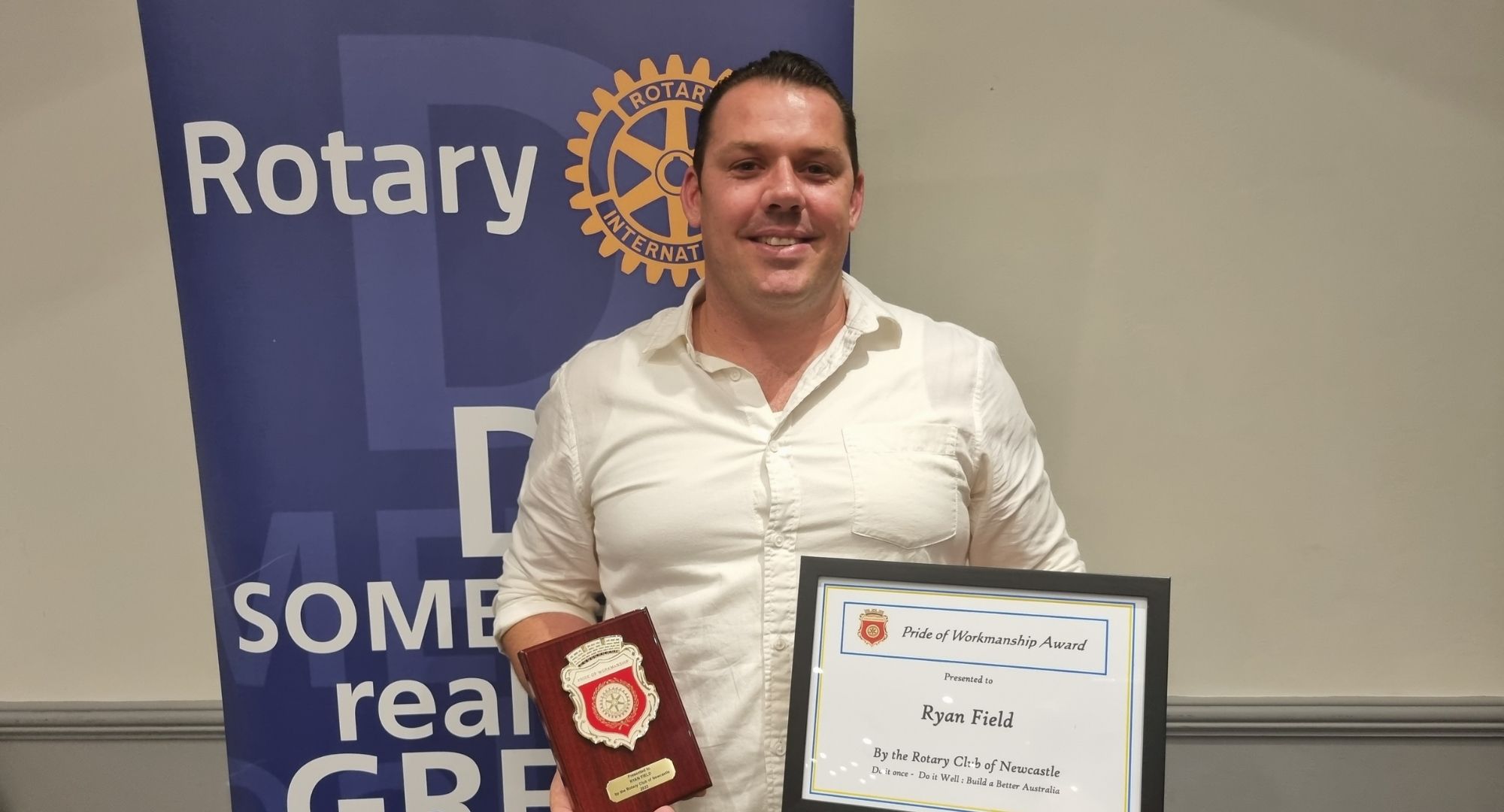 Teterin’s Ryan Field Claims Pride of Workmanship Award 2022 | Teterin ...